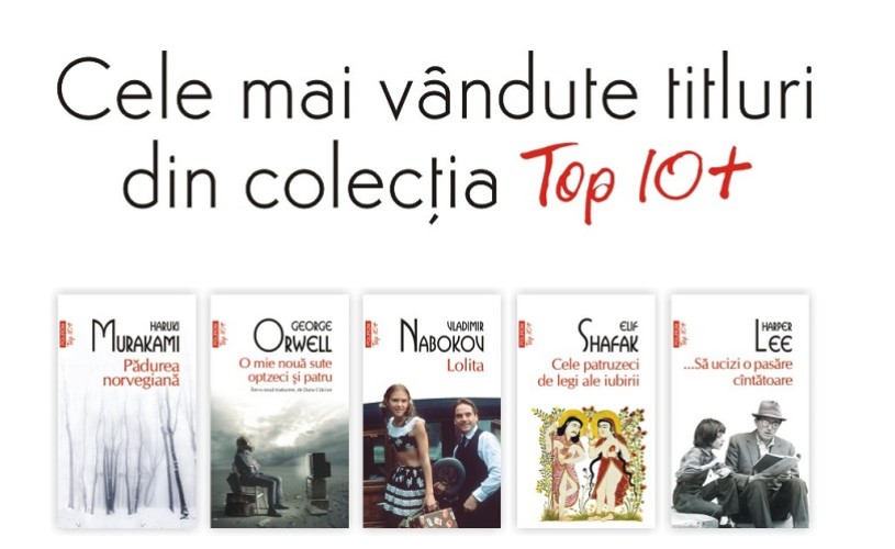 600 de titluri publicate în „Top 10+”, una dintre cele mai îndrăgite ...